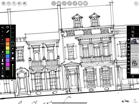 Architect Sketch Elevation Drawing Sketches Elevation Drawing Architecture Illustration