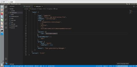 vscode prelaunchtask是什么？debug时，出现的一堆g build active file是什么？ csdn博客