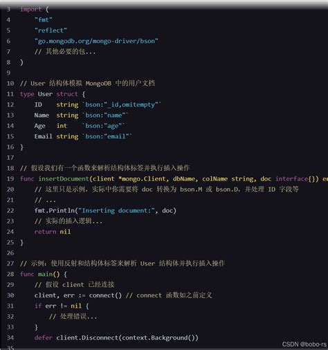 Go使用mongodb应用指南go Mongodb Csdn博客
