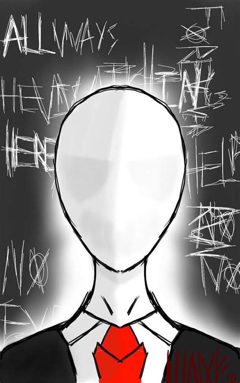 Fan Art Slender Man By Illusions1186808 On Deviantart