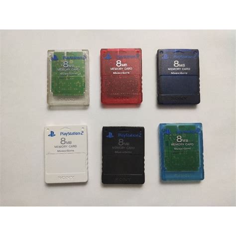 Memory Card เซฟ Ps2 แท้ Sony เมม เพลย์สอง มือสอง ญี่ปุ่น Shopee Thailand