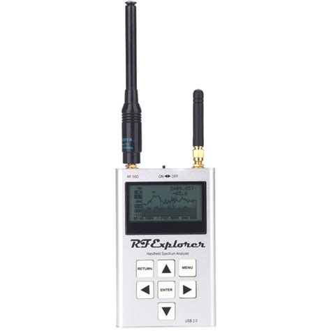 Graphic Equalizer With Spectrum Analyzer Rf Explorer And Handheld