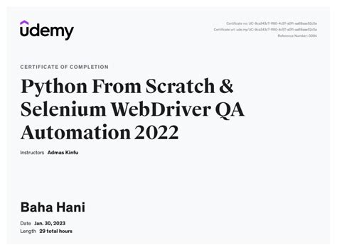 bahaa hani on linkedin uob experience automation python testing