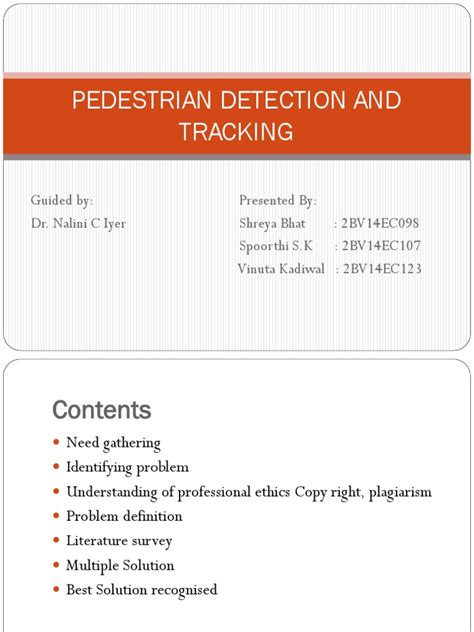 Tracking Pedestrians With Particle Filters A Matlab Based Solution For Detecting And Tracking