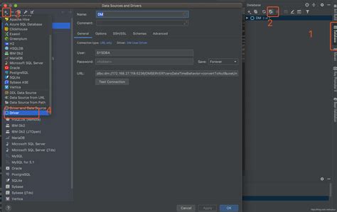 如何使用idea自带的数据库连接工具连接达梦数据库，idea连接dm（达梦）数据库idea 的database 导入dmp文件 Csdn博客