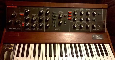 MATRIXSYNTH Vintage Minimoog Synthesizer SN