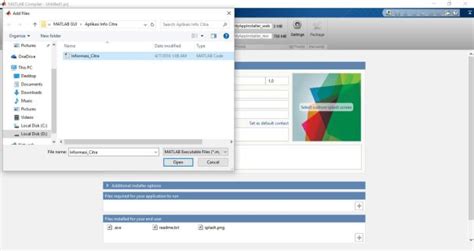 Cara Membuat Program Executable Exe Dari Guide Matlab Pemrograman