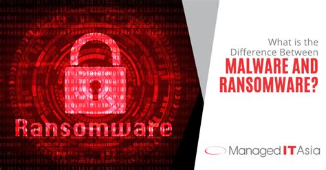 What Is The Difference Between Malware And Ransomware