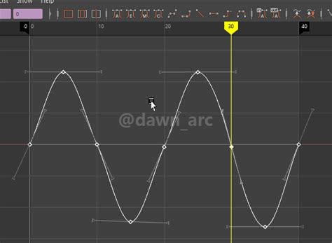 [maya]keyframe 01 Graph Editor