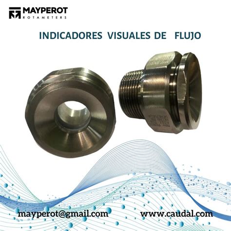 Indicadores Caudal Tipo Mirilla De Vidrio Visores De Flujo