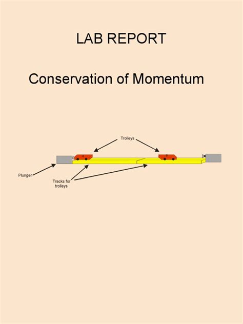 Lab 6 Conservation Of Momentum Pdf Momentum Collision