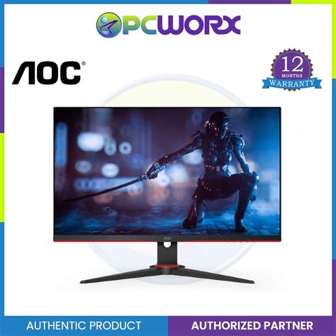 AOC 27G2SE 27 VA FHD 165Hz Free Sync Gaming Monitor Shopee Philippines
