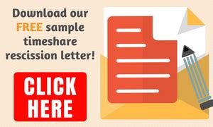 How Do You Write A Timeshare Rescission Letter