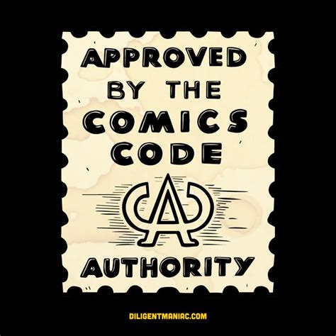Comics Code Authority Approved Stamp