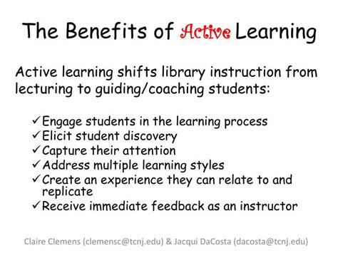 ppt the benefits of active learning powerpoint presentation free download id 7054084