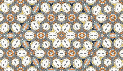 Seamless Circular Vector Pattern Background Ornament Circular Wallpaper Background Image For