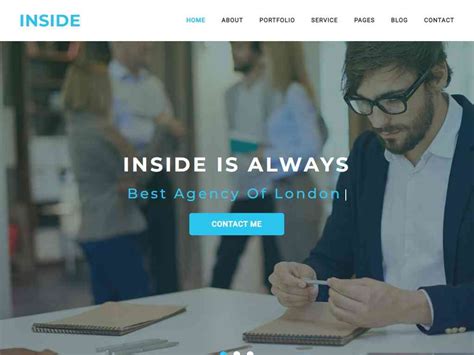 Inside Портфолио Шаблоны Bootstrap BootstrapТема