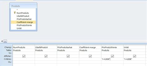 Critères Dans Requêtes Sql Sur Access 2007 Résolu Forum Access