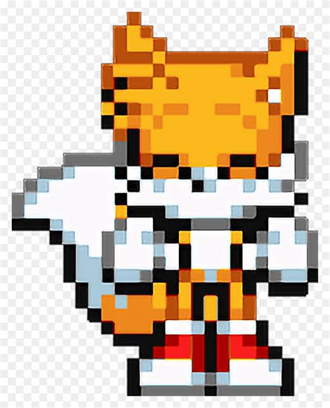 Descargar Png Tails Sonic Sega Sprite Pixel Sonicthehedgehog Sonic And