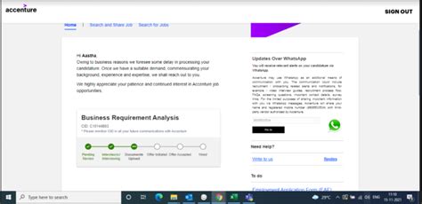 Accenture India — Regarding Offer Letter Candidate Id C10144863