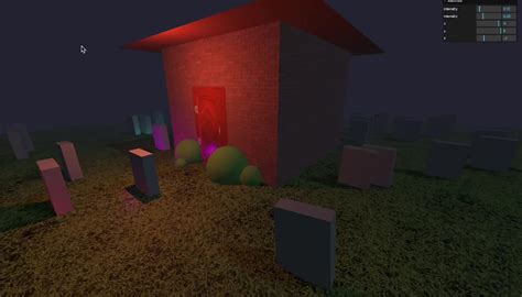 Threejs Hauntedhouse 3dgraphics Webgl Mohammad Shezaan Ansari