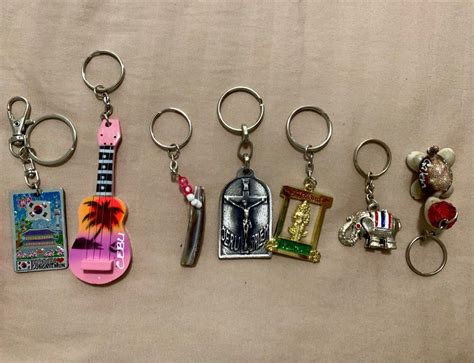 Assorted Keychains Hobbies And Toys Travel Travel Essentials