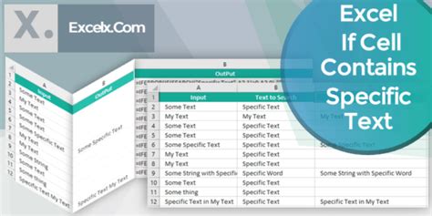 If Cell Contains Specific Text Then Return Value