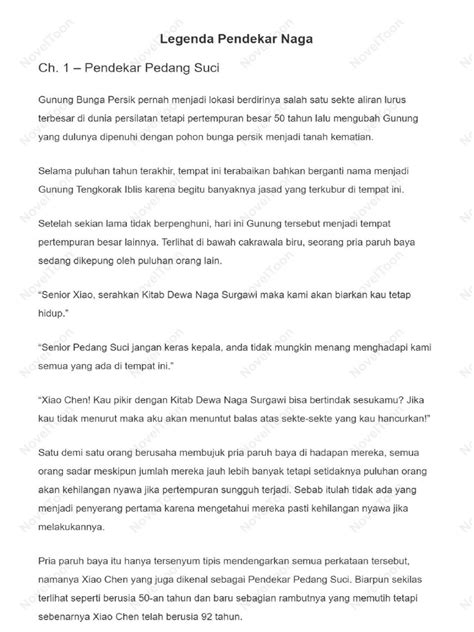 Legenda Pendekar Naga Pdf