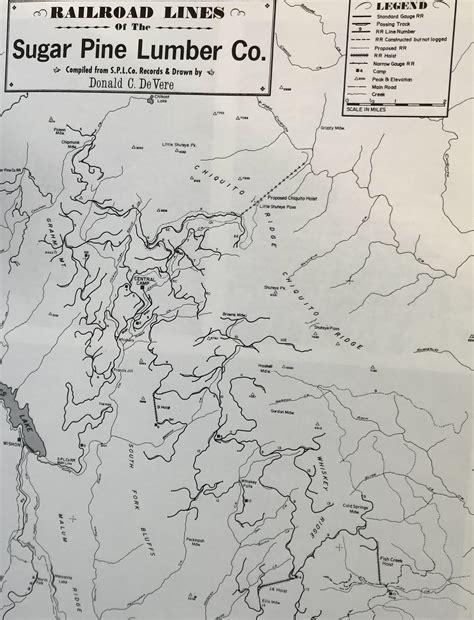 Modeling The Pickering Madera Sugarpine Lumber Co Logging Railroads 2021