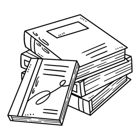 도시락 아이 들을 위한 고립 된 색칠 페이지 프리미엄 벡터