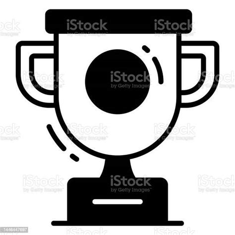 트로피 벡터 아이콘입니다 그래픽 및 웹 디자인에 대 한 그림입니다 경쟁에 대한 스톡 벡터 아트 및 기타 이미지 경쟁 금속 날씬한 Istock