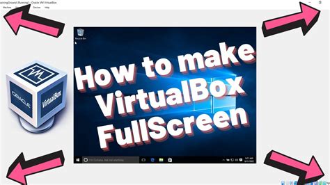How To Set VirtualBox In Full Screen Mode Under Minutes YouTube