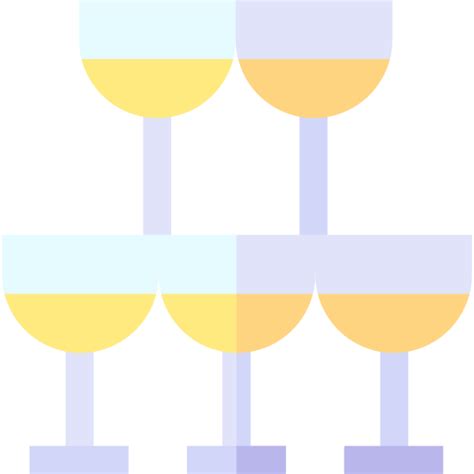 Glasses Basic Straight Flat Icon