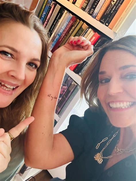 Savannah Guthrie Tattoos