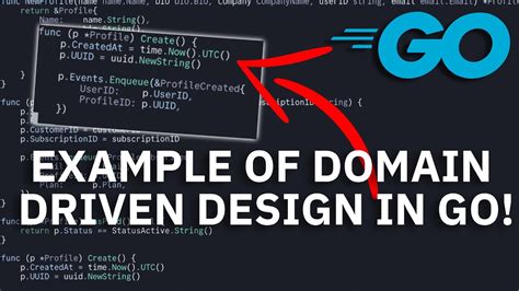 A Real Benefit Of Ddd In Go ~ Domain Driven Design In Golang Example Youtube