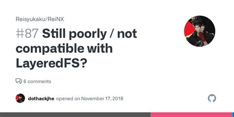 Still Poorly Not Compatible With LayeredFS Issue Reisyukaku ReiNX GitHub