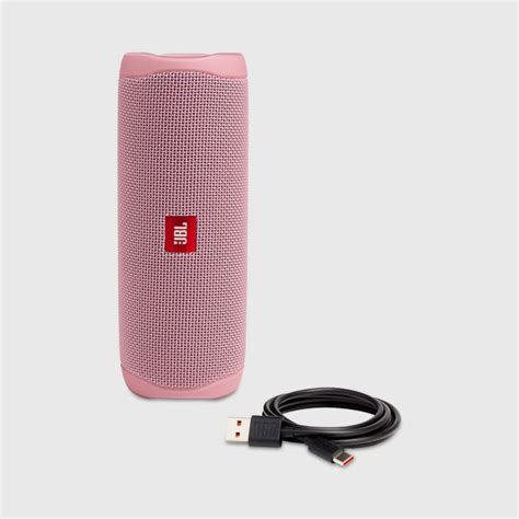 JBL Flip5 Portable Waterproof Speaker Dusty Pink