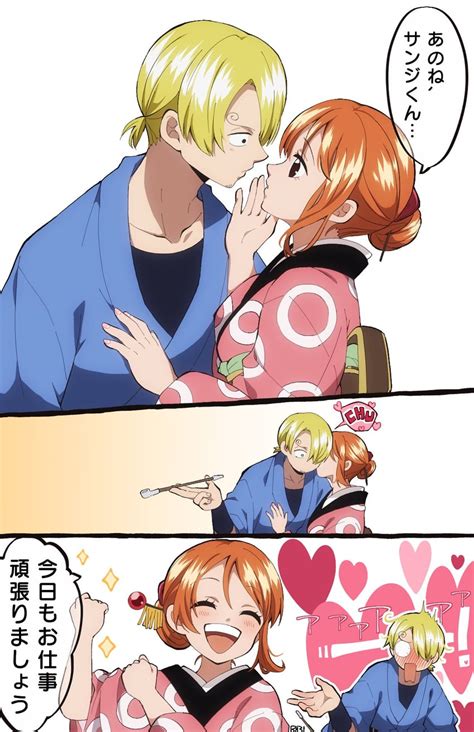 Nami And Sanji One Piece Drawn By Porikmtpori Danbooru Nami And Sanji One Piece Drawn By Porikmtpori Danbooru