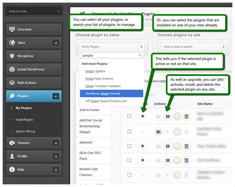Multiple Wordpress Management Features Bulk Plugin And Theme Updates