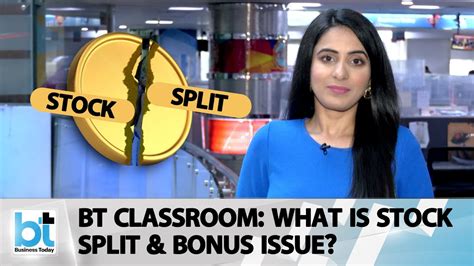What Is The Difference Between Stock Split And Bonus Issue Youtube