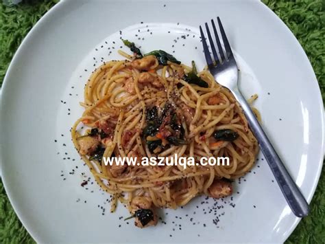 Resepi Spaghetti Goreng Sedap