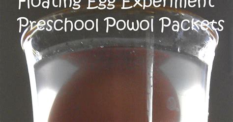 Floating Egg Science Experiment