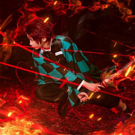 10 Wonderful Cosplay Of Demon Slayers Tanjiro Kamado Wallpaper