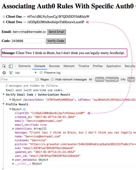 Associating Auth0 Rules With Specific Auth0 Clients In Angular 241