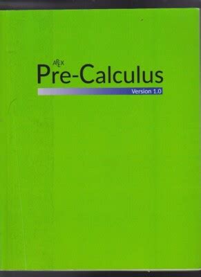 Apex Pre Calculus By Amy Givler Chapman And Meagan Herald Vg Ebay