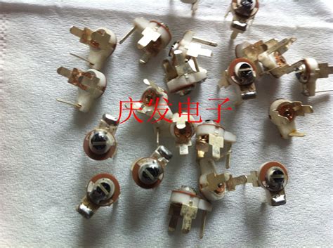 New Genuine 7mm Variable Capacitor Trimmer Capacitor 4 34pf Ceramic