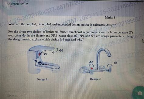 Solved What Are The Coupled Decoupled And Uncoupled Design