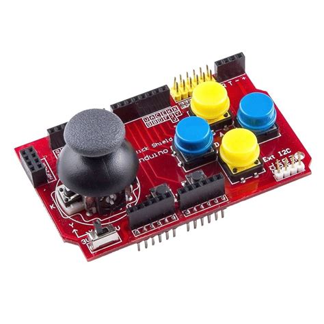 Плата расширения arduino joystick shield купить по выгодной цене