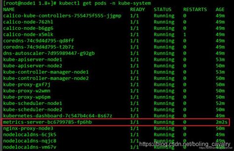 Kubernetes部署metrics Server Csdn博客