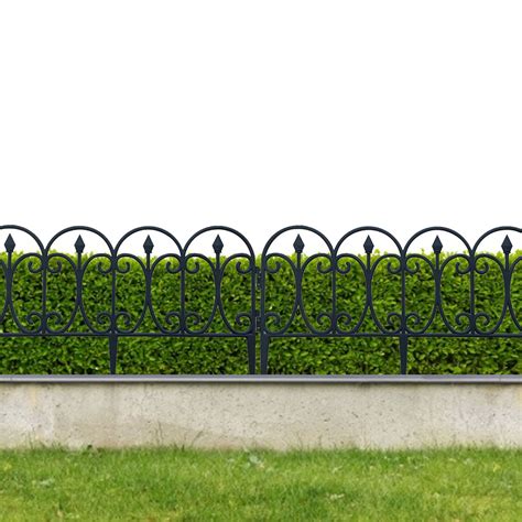 5pcs Splicable And Detachable Plastic Fence Garden Grandado